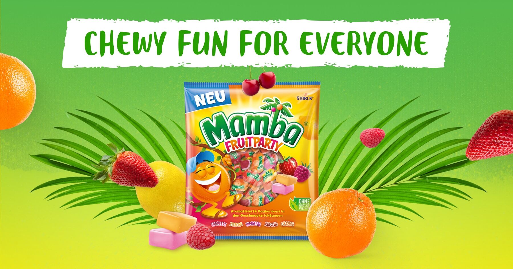 Mamba Fruit Party - chewy fun for everyone!