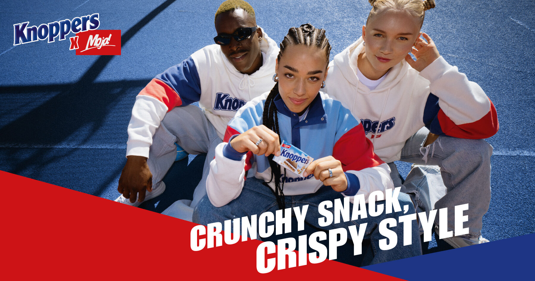 Knoppers x Mojo: Crunchy Snack, Crispy Style!